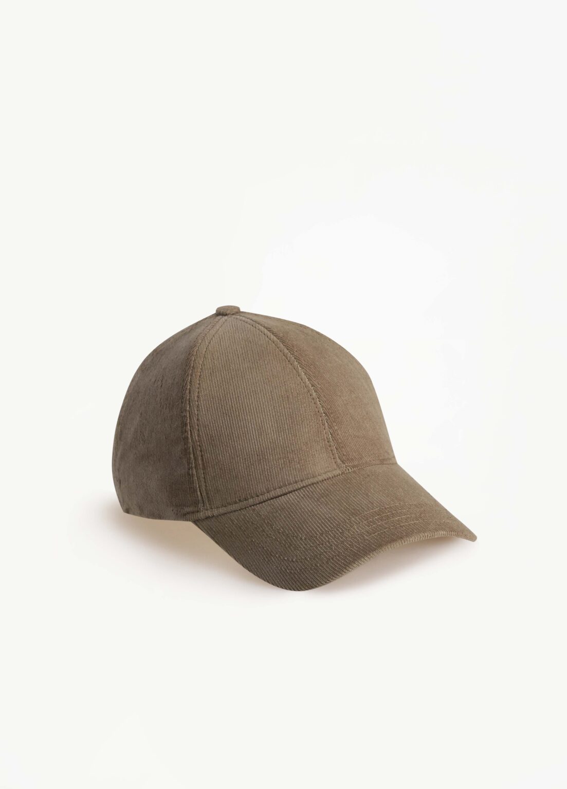 Light Brown Velvet Cap – 2025 SPRING SUMMER COLELCTION
